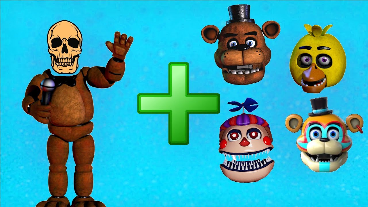 Freddy + 4 FnaF Masks = ???...FNAF animation #3 #shorts - YouTube