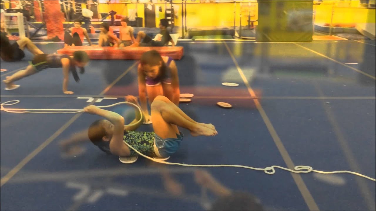 7 2 2015 Summer Fun Conditioning with horizontal rope & XPodz sliders ...