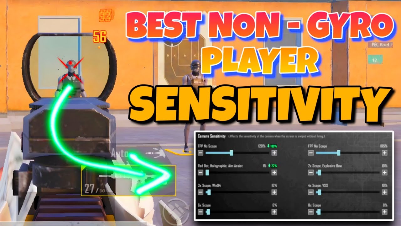 Avoid These Mistakes🤯: Guide to Non Gyro SENSITIVITY Settings in PUBG ...