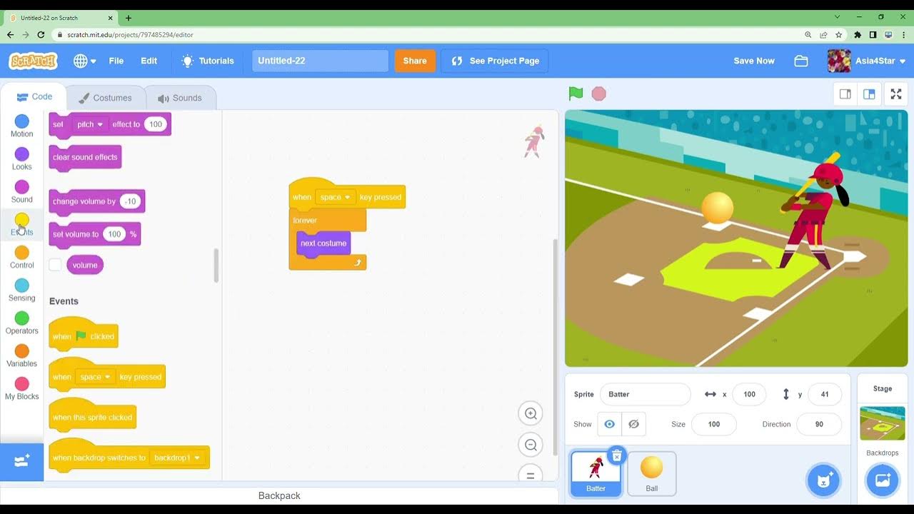 How to animate your sprite on Scratch - YouTube