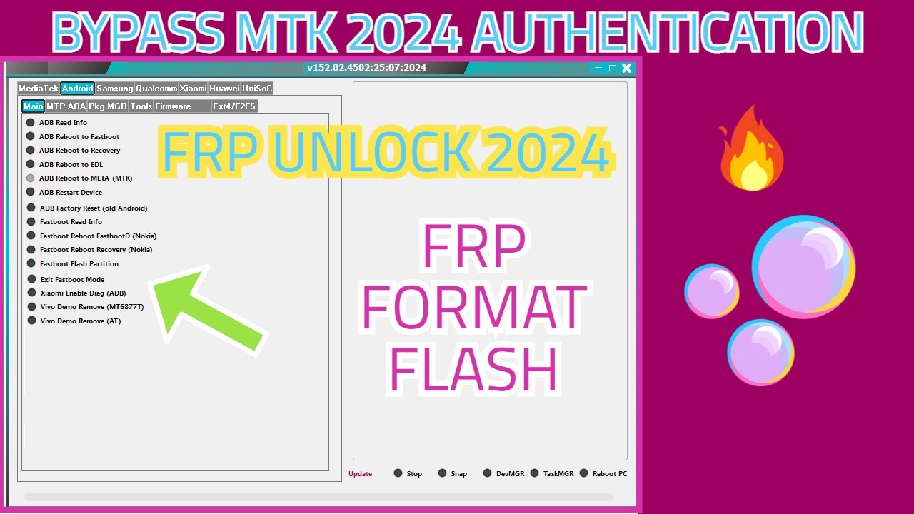 MTK Auth Bypass Tool 152.02.4502 | SAMSUNG FRP BYPASS 2024 | MI Unlock ...