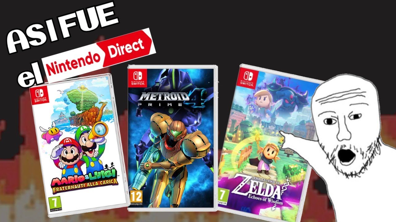 Así fue el ULTIMO NINTENDO DIRECT de la SWITCH - YouTube