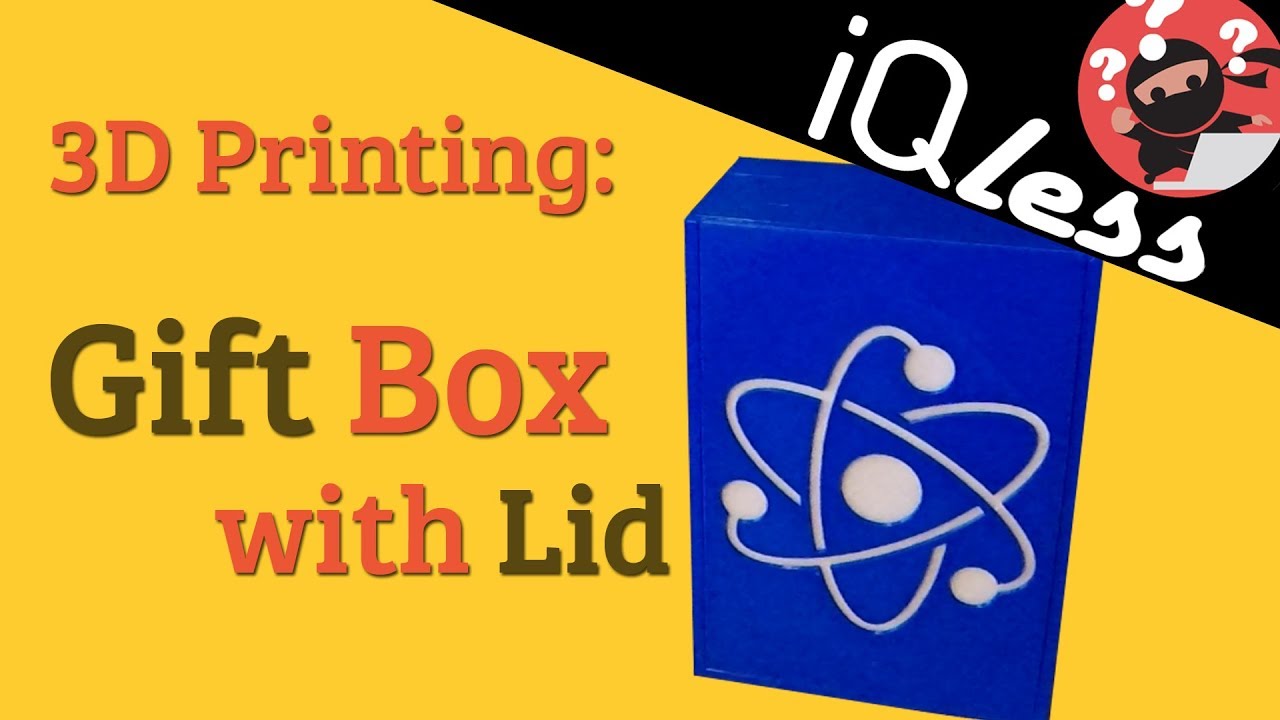 3D Printing: Gift Box with Lid - YouTube