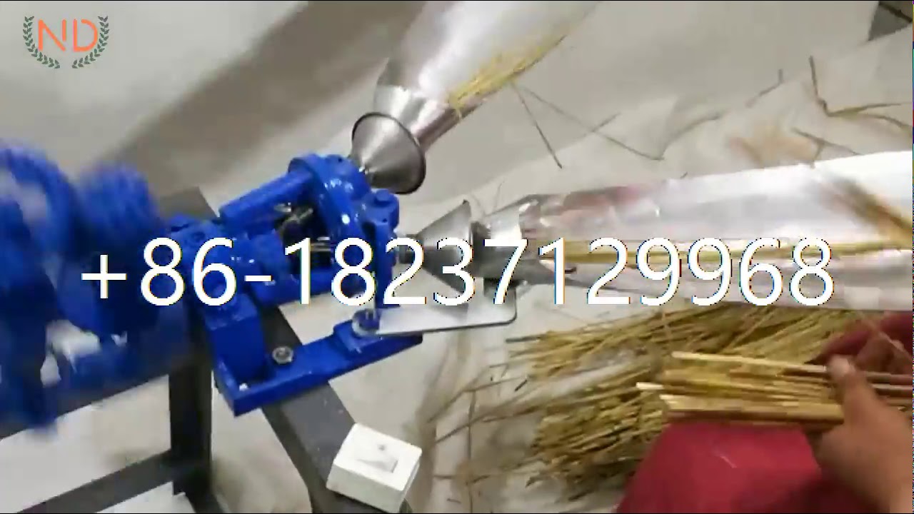 mini twisted grass rope making machine paddy straw rope weaving ...