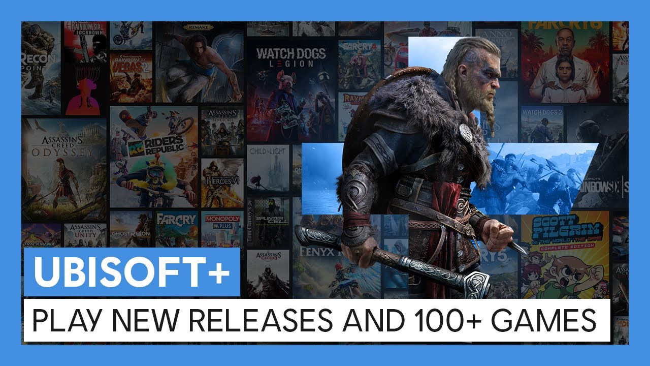 UBISOFT+: Play new releases and 100+ games - YouTube