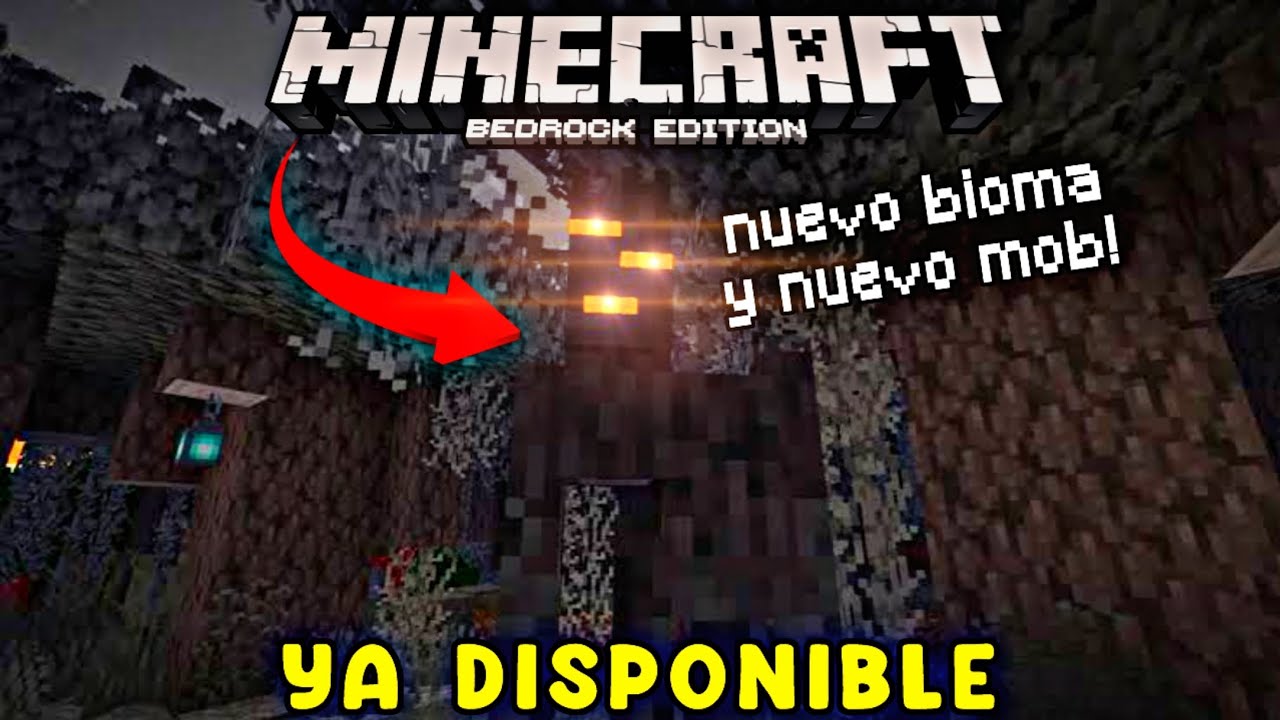 👉NUEVO MOB y NUEVO BIOMA ya disponible Minecraft bedrock beta/preview ...
