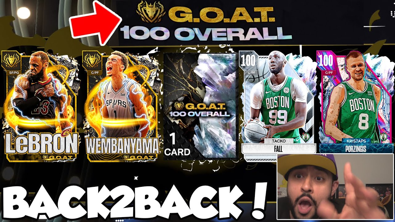 We Opened the New Guaranteed GOAT 100 Overall Packs and Pulled Them ...