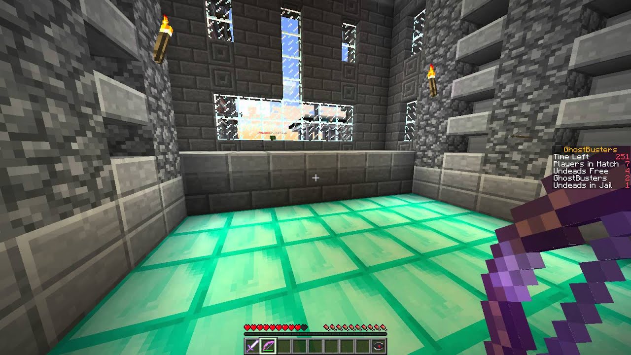 GHOSTBUSTERS (MINECRAFT 1.7.4 SERVER) - YouTube