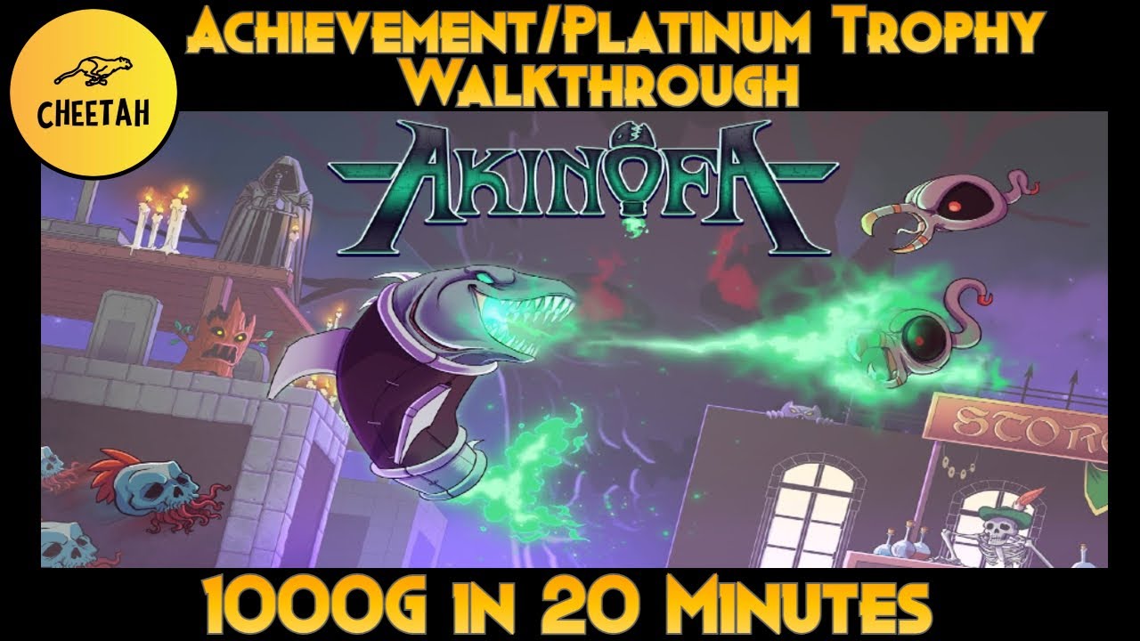 Akinofa - Achievement / Platinum Trophy Walkthrough (1000G IN 20 ...