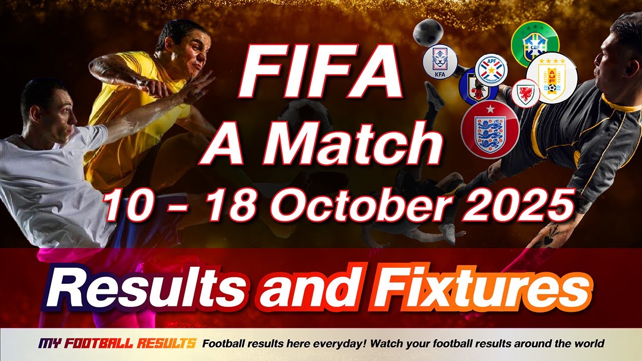 FIFA International A Matches 10 - 18 October #ฟีฟ่าเดย์ #fifaday - YouTube