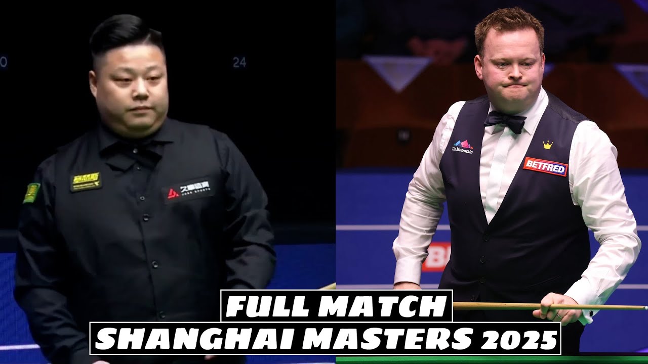 Shaun Murphy vs Fuyuan Han | Full Match | Shanghai Masters Snooker ...