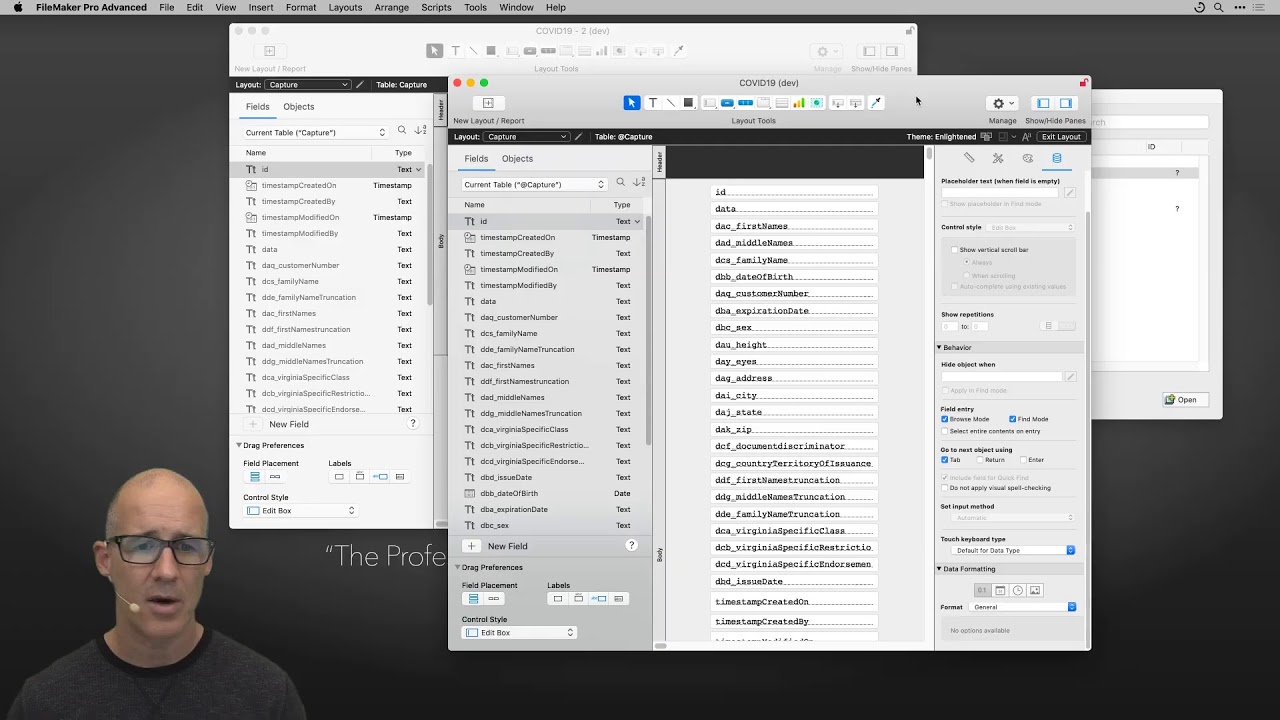 Learning FileMaker: Episode #12 - Using Developer layouts - YouTube