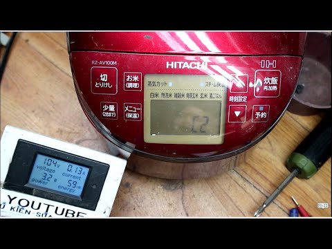 Nồi cơm Hitachi báo lỗi C2:Hành trình phá Pan của mình! - YouTube