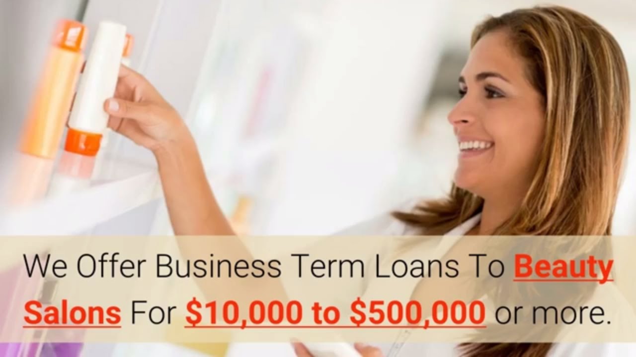 How To Get a Business Loan For Beauty Salon - YouTube
