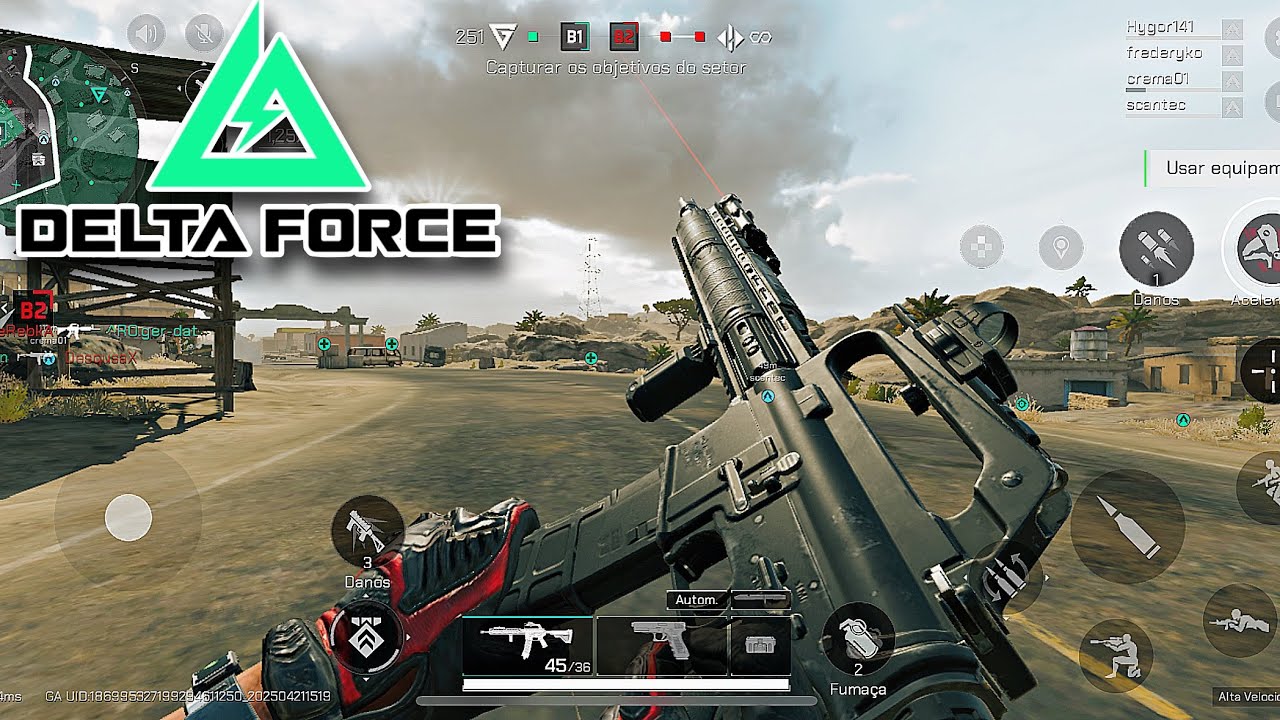 DELTA FORCE - (Gameplay no IPHONE 15 - HIGH CONFIG) - 4k 60fps - YouTube