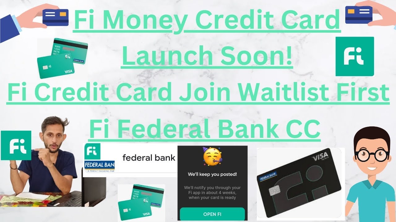 🤑🔥Fi Money Credit Card Launch 🤷l Join Waitlist First For Fi Federal ...