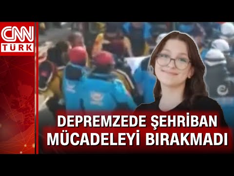 Azerbaycanlı ekipler 84. saatte enkazdan çıkarmıştı... Depremzede Şehriban mücadeleyi bırakmadı