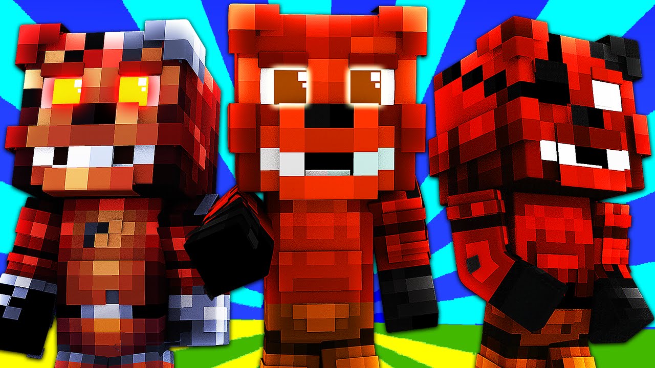 FNAF World - FOXY! (Minecraft Roleplay) Night 17 - YouTube