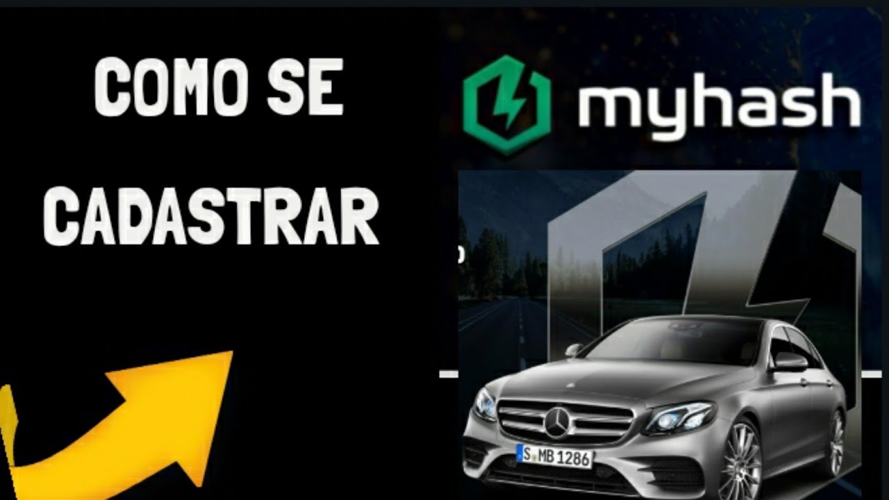 MyHash - COMO SE CADSTRAR - YouTube