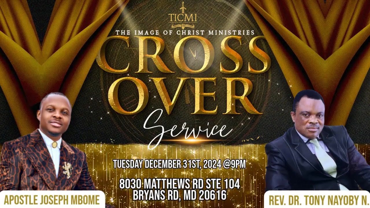 🔥 Crossing Over into 2025 with Rev. Tony Nayoby | A Night of Power ...