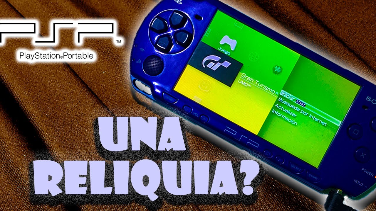 PSP MODELO 2001 (PLAY STATION PORTABLE) - YouTube