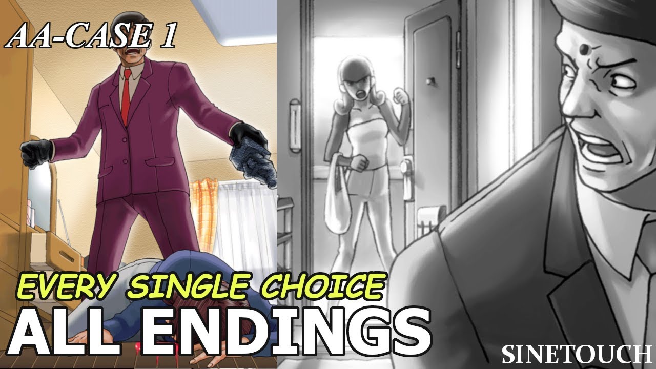 All Endings | Every Single Choice - Phoenix Wright: Ace Attorney ...