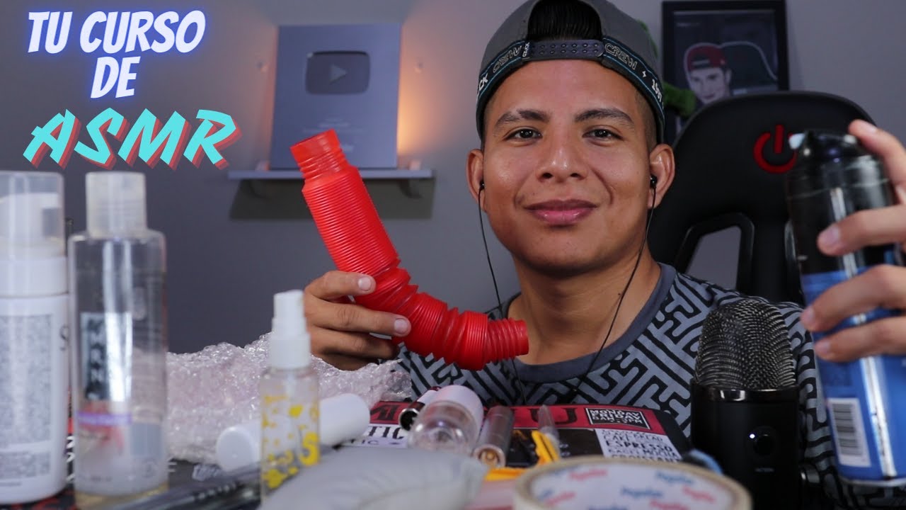 TU CURSO DE ASMR CASERO 1 || ROLEPLAY ASMR - YouTube