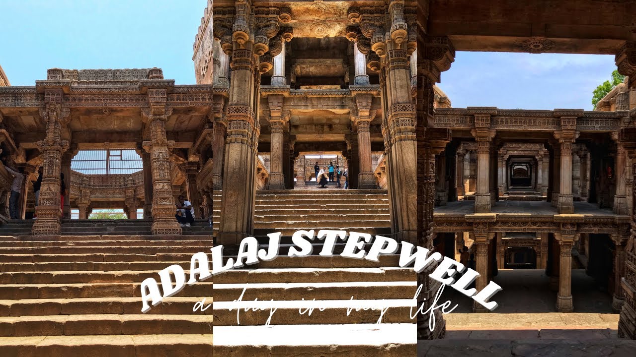 Adalaj Stepwell Historical landmark in Adalaj, Gujarat #ahmedabad # ...