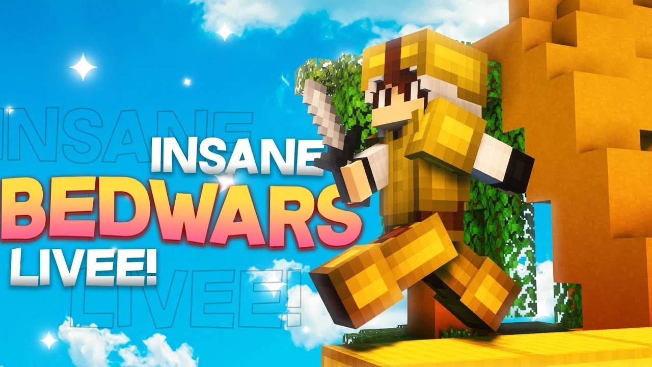 Playing Minecraft Bedwars - YouTube