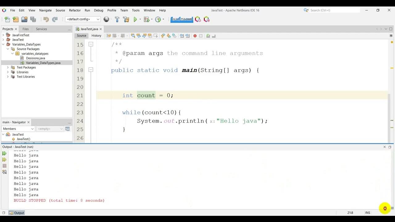 Chapter 4 Part 1 Loops The while Loop in Java - YouTube
