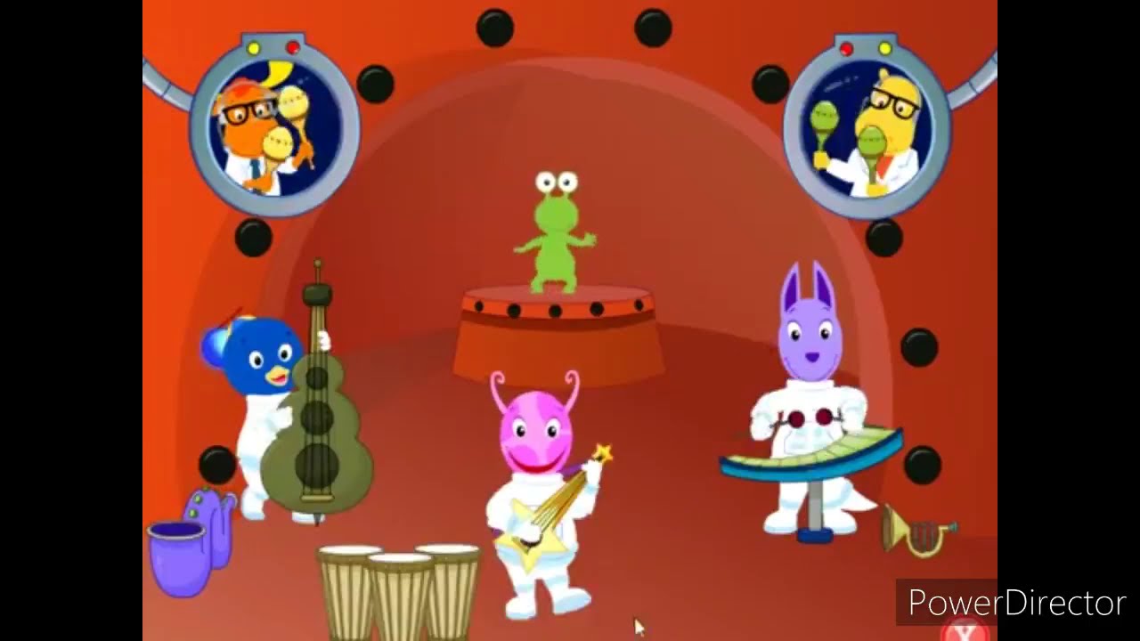 dance dance party cartoony and wow wow wubbzy - YouTube