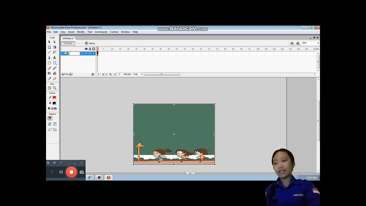 Tutorial membuat media pembelajaran menggunakan Macromedia flash 8 - YouTube