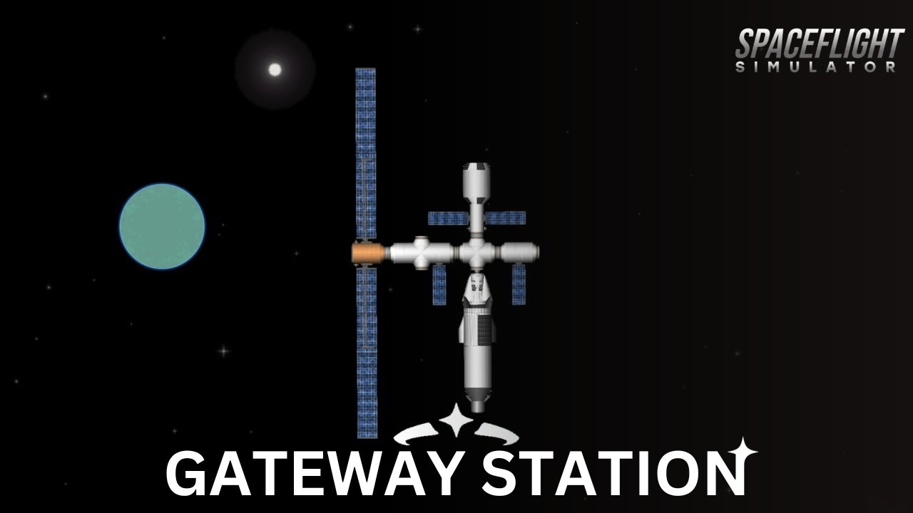 First spacecraft on the gateway | SFS 1.5.10.2 - YouTube