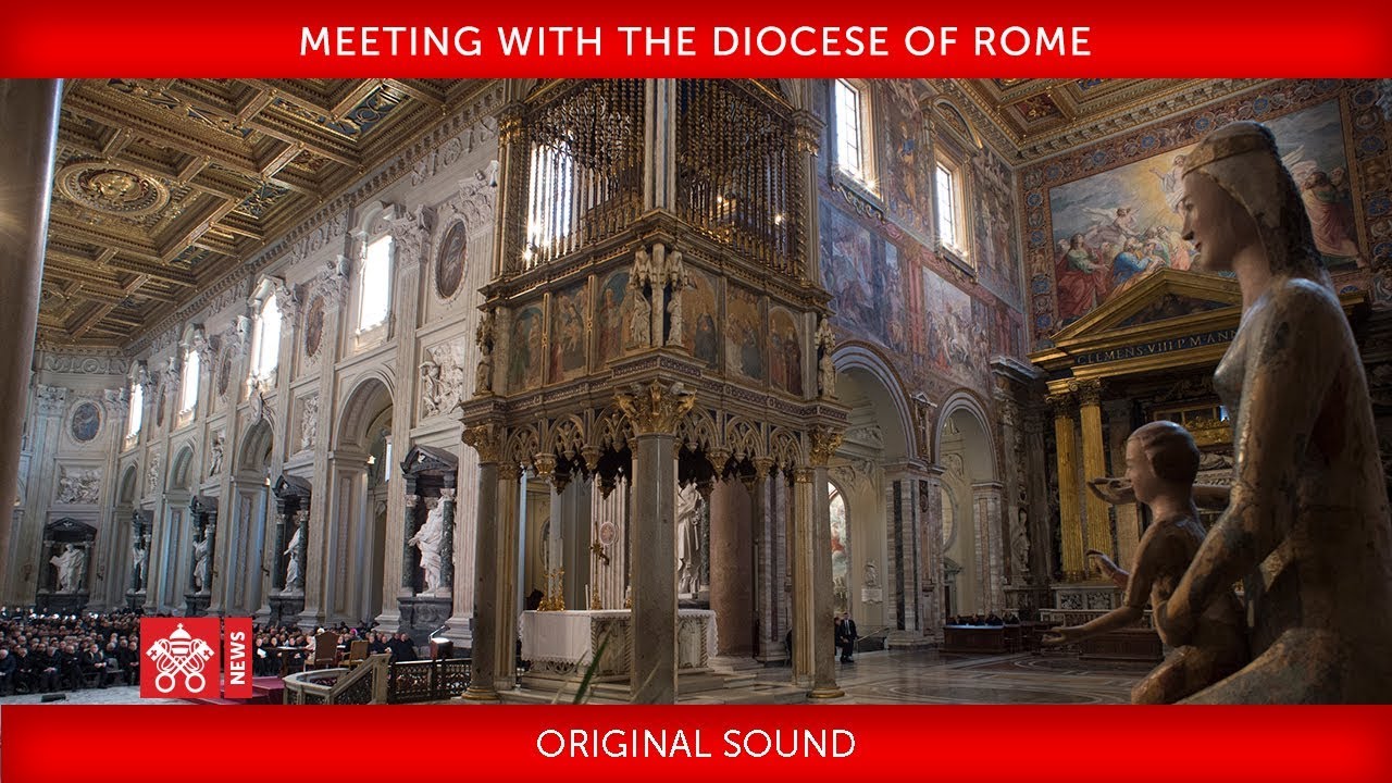 Pope Francis - Meeting with the Diocese of Rome 2018-05-14 - YouTube