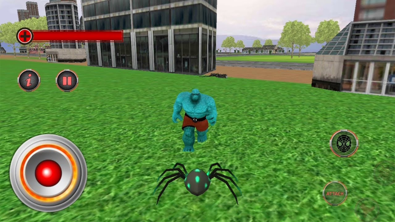 Multi Spider Heroes Rescue Fight against Monster Hero, Thing Hero, Bat ...