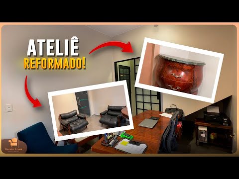 ATELIÊ WAGNER FLORES REFORMADO! - YouTube