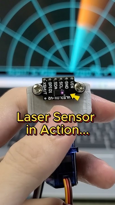 Arduino Lidar Project - Servo & VL53L0X Arduino - YouTube