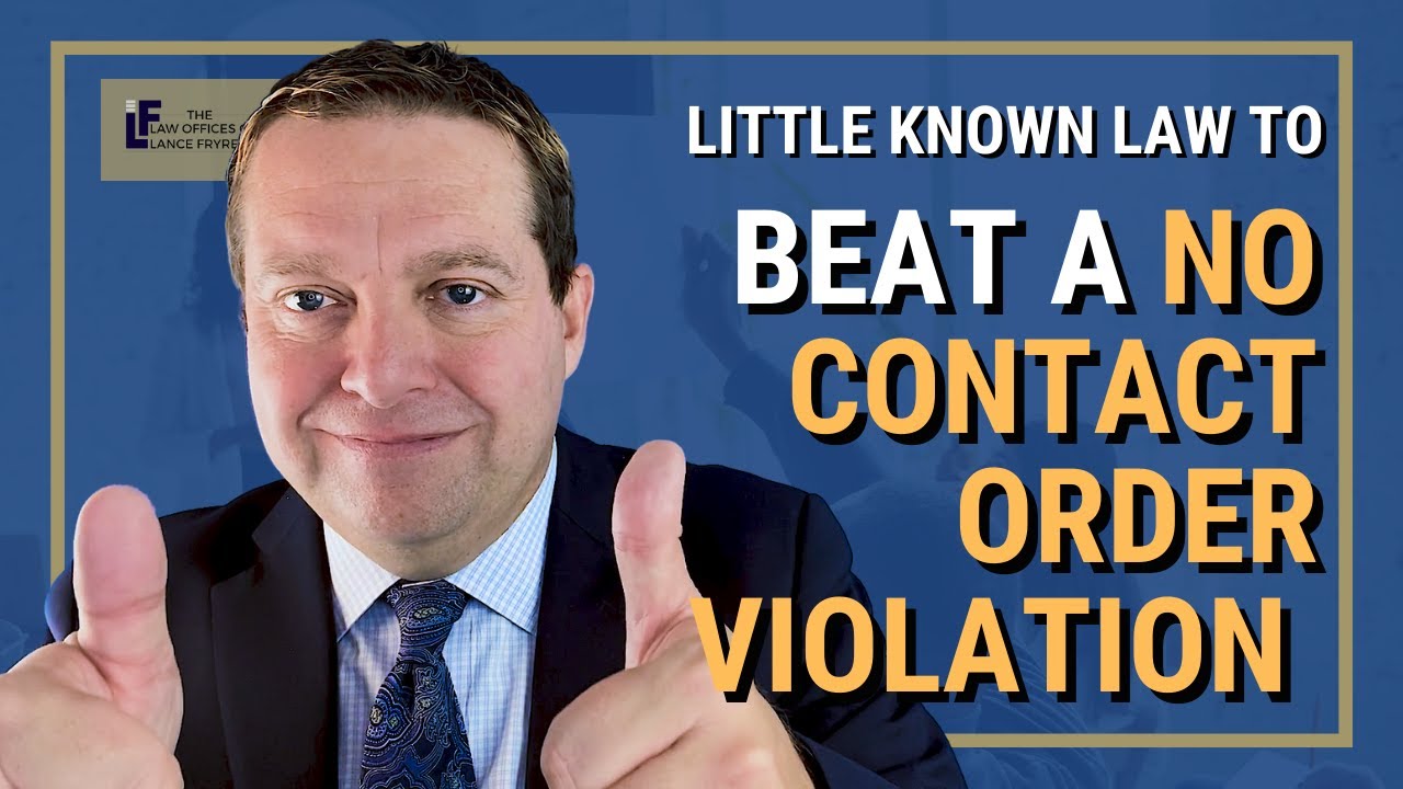 Few Know Not All Violations Of No Contact Orders Are Crimes few-know-not-all-violations-of-no-contact-orders-are-crimes