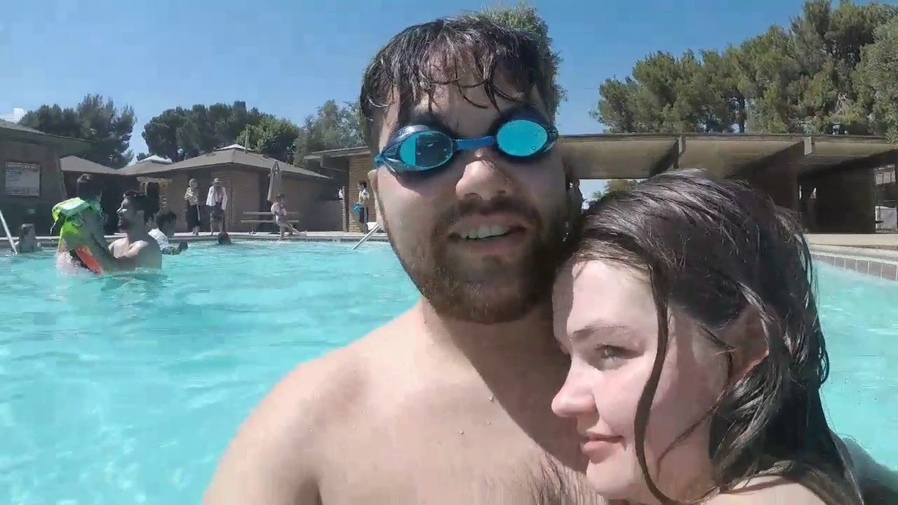 Pool Day/ Testing GoPro underwater - YouTube