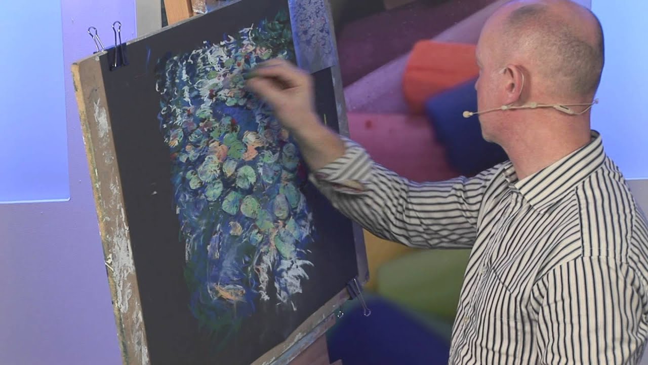 Lily Pond in Pastel with Robert Dutton - YouTube