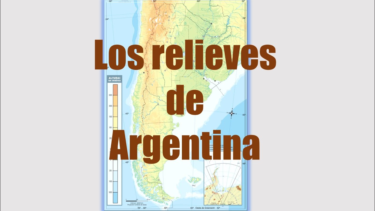 Relieves de Argentina - YouTube