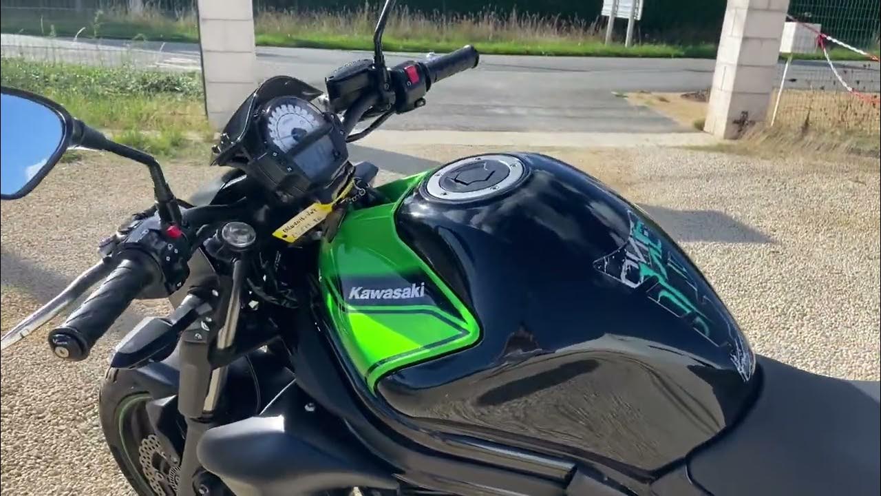 KAWASAKI ER6n 2016 a2 akrapovic. FG MOTO POITIERS - YouTube