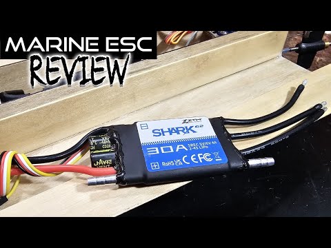 Brushless ESC Review, & Setup ZTW Shark G2 30a 32-bit RC Boat Speed ...