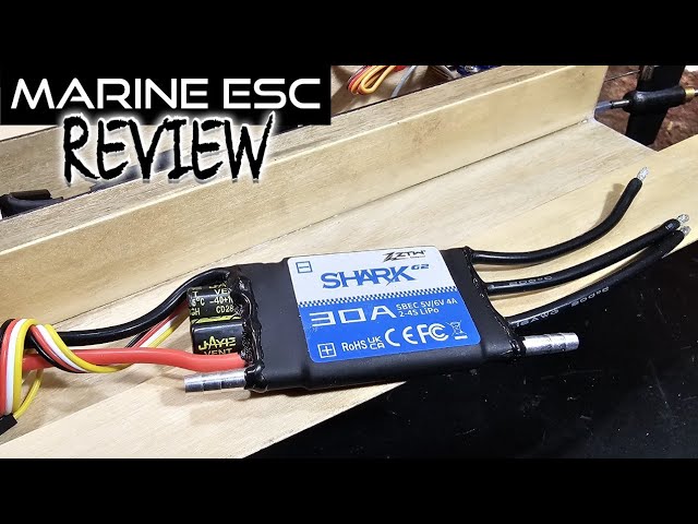 ZTW Shark G2 ESC ZTW Shark G2 Series 40A Bi-Direction Water Cooling ...