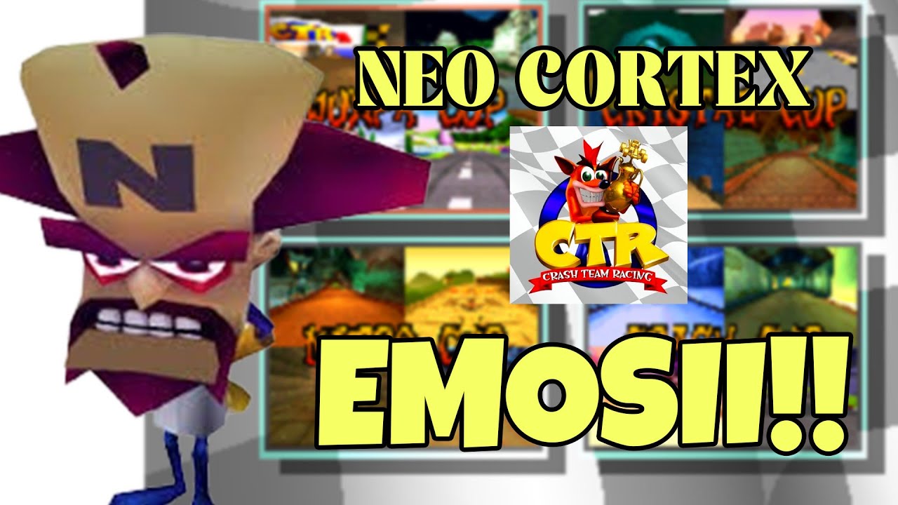 Perjuangan Neo Cortex Meraih Podium CTR PS 1 | Rental PS - YouTube