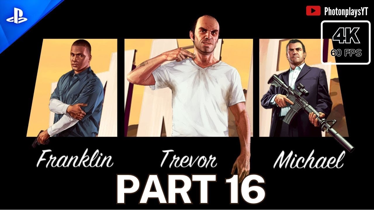 Grand Theft Auto 5 Mission By The Book Gameplay - Protagonist Michael ...