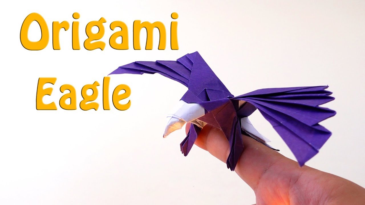 Origami Eagle How To Make A Paper Bald Eagle 50 Minutes YouTube origami-eagle-how-to-make-a-paper-bald-eagle-50-minutes-youtube