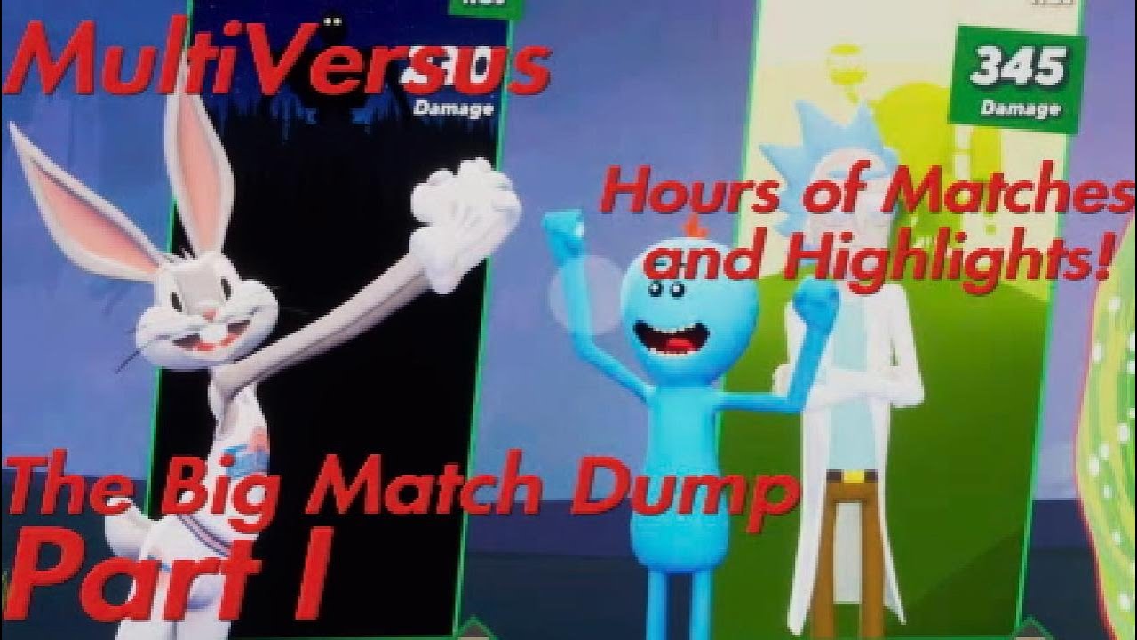MultiVersus: The Big Match Dump - Part 1 - YouTube