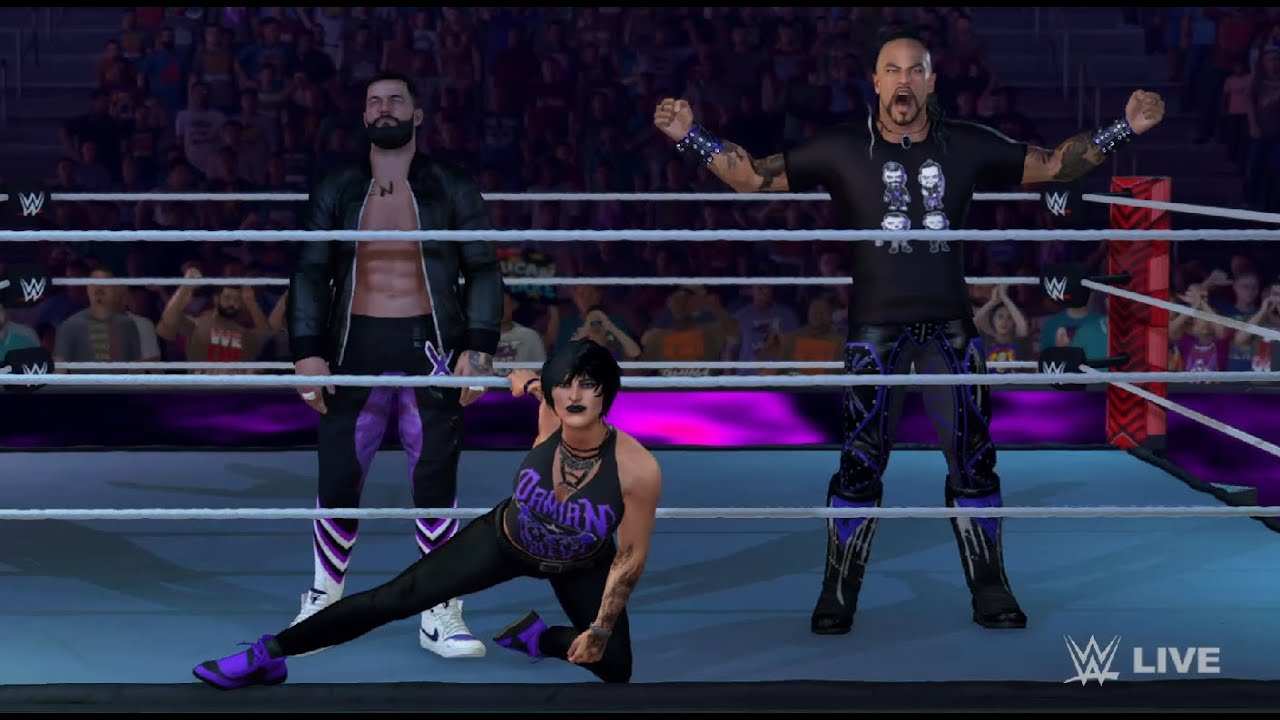 WWE 2K23 Seth "Freakin" Rollins & Cody Rhodes & Shinsuke Nakamura vs. The Judgment Day Aug 7 ...