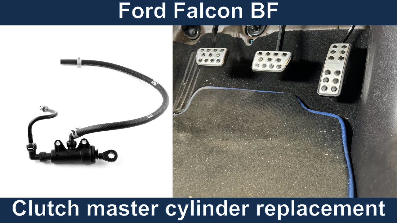How to replace a BF Ford Falcon clutch master cylinder - YouTube